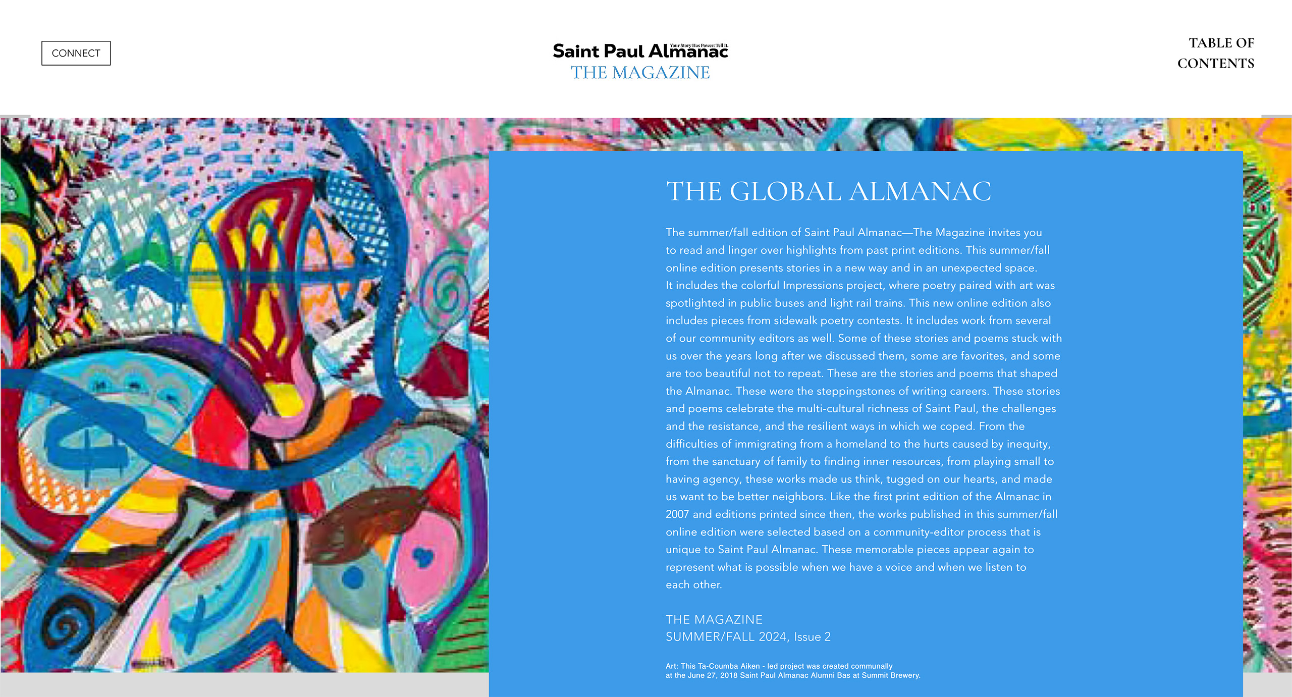 It’s Here! The Summer/Fall 2024 Digital Magazine - Saint Paul Almanac
